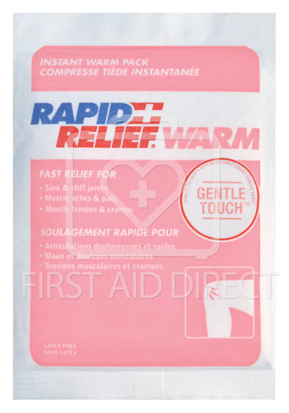 INSTANT WARM PACK - GENTLE-TOUCH SMALL (CASE OF 50) - First Aid Direct