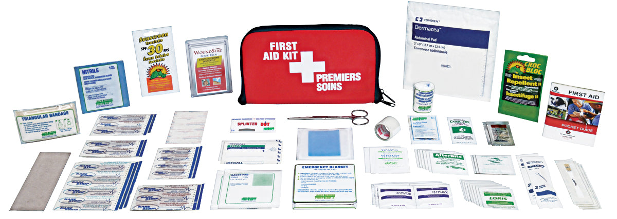 Wilderness First Aid Kit – Nylon | Outdoor Excursion Medical Supplies ...