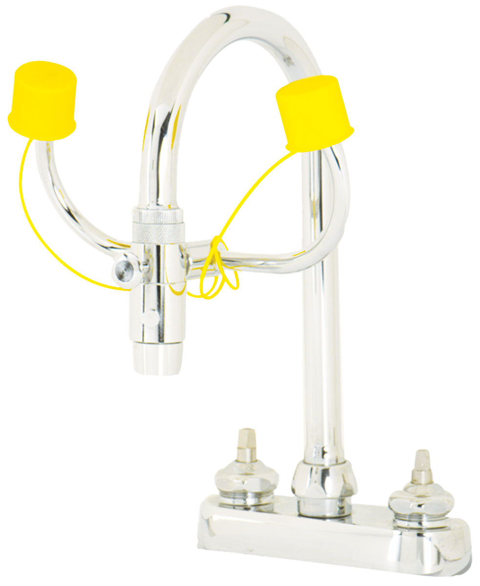 EYE WASH FAUCET-MOUNTED STATION - First Aid Direct