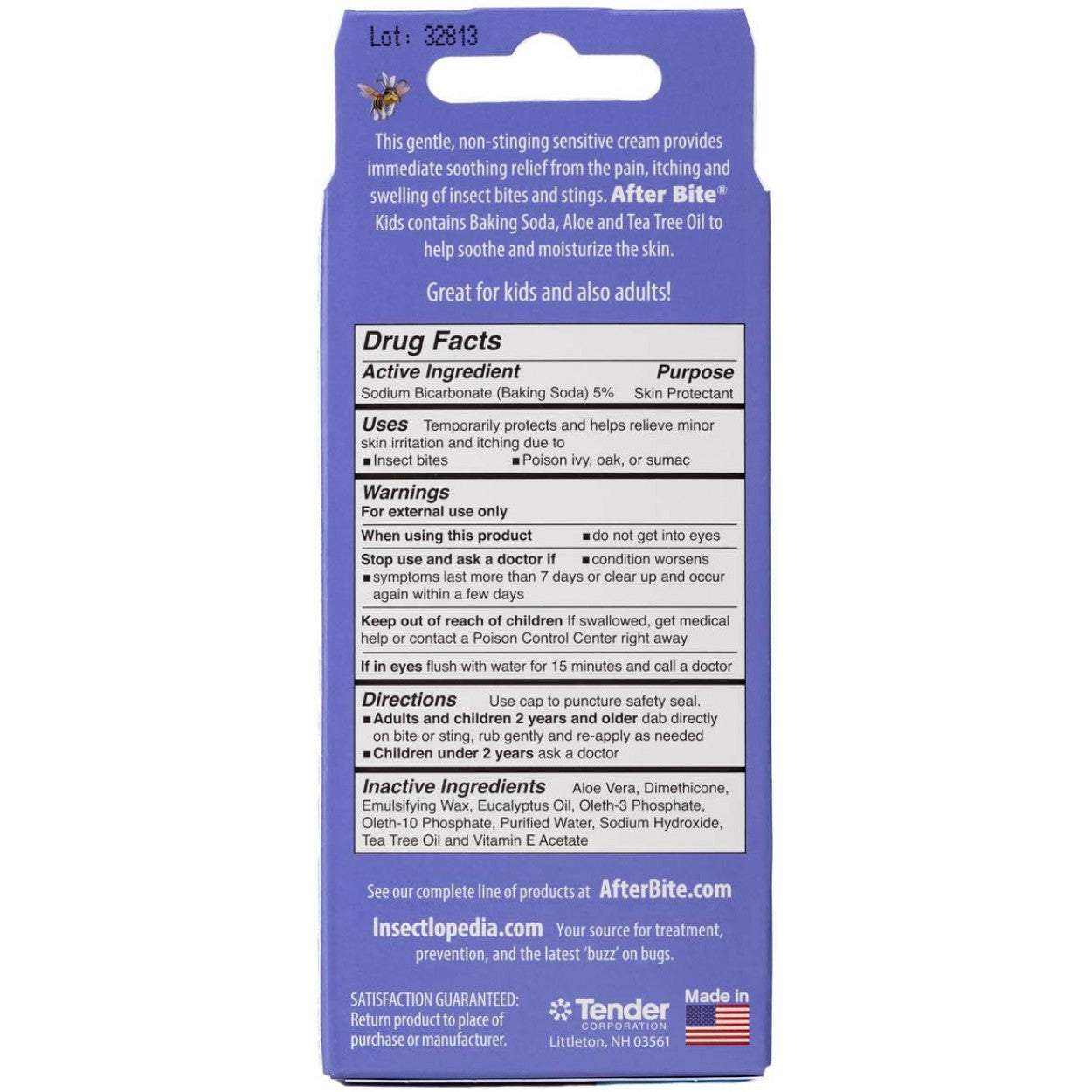 AFTER BITE KIDS - 20g/TUBE - First Aid Direct