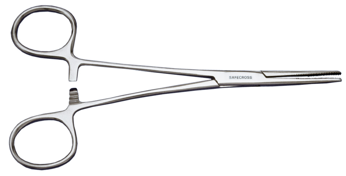 KELLY FORCEPS - STRAIGHT 14 cm - First Aid Direct