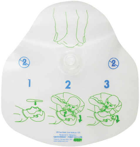 CPR FACE SHIELD w/ONE-WAY FILTERED VALVE - First Aid Direct