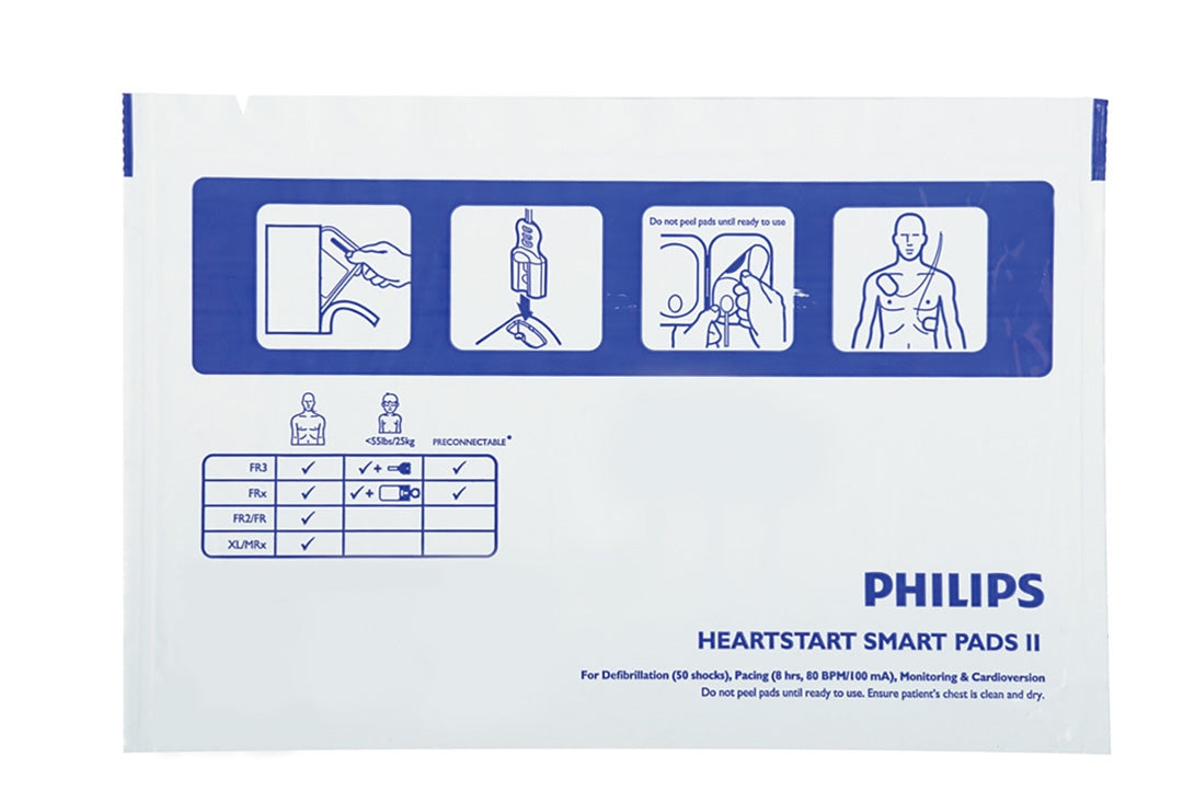 PHILIPS FRx AED SMART PADS II - First Aid Direct