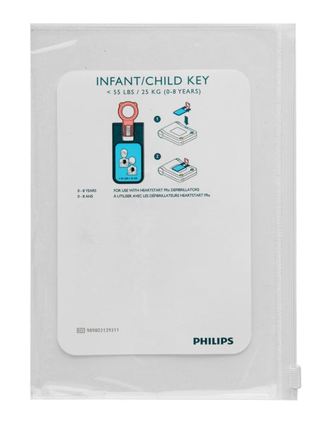 PHILIPS FRx AED INFANT/CHILD KEY - First Aid Direct